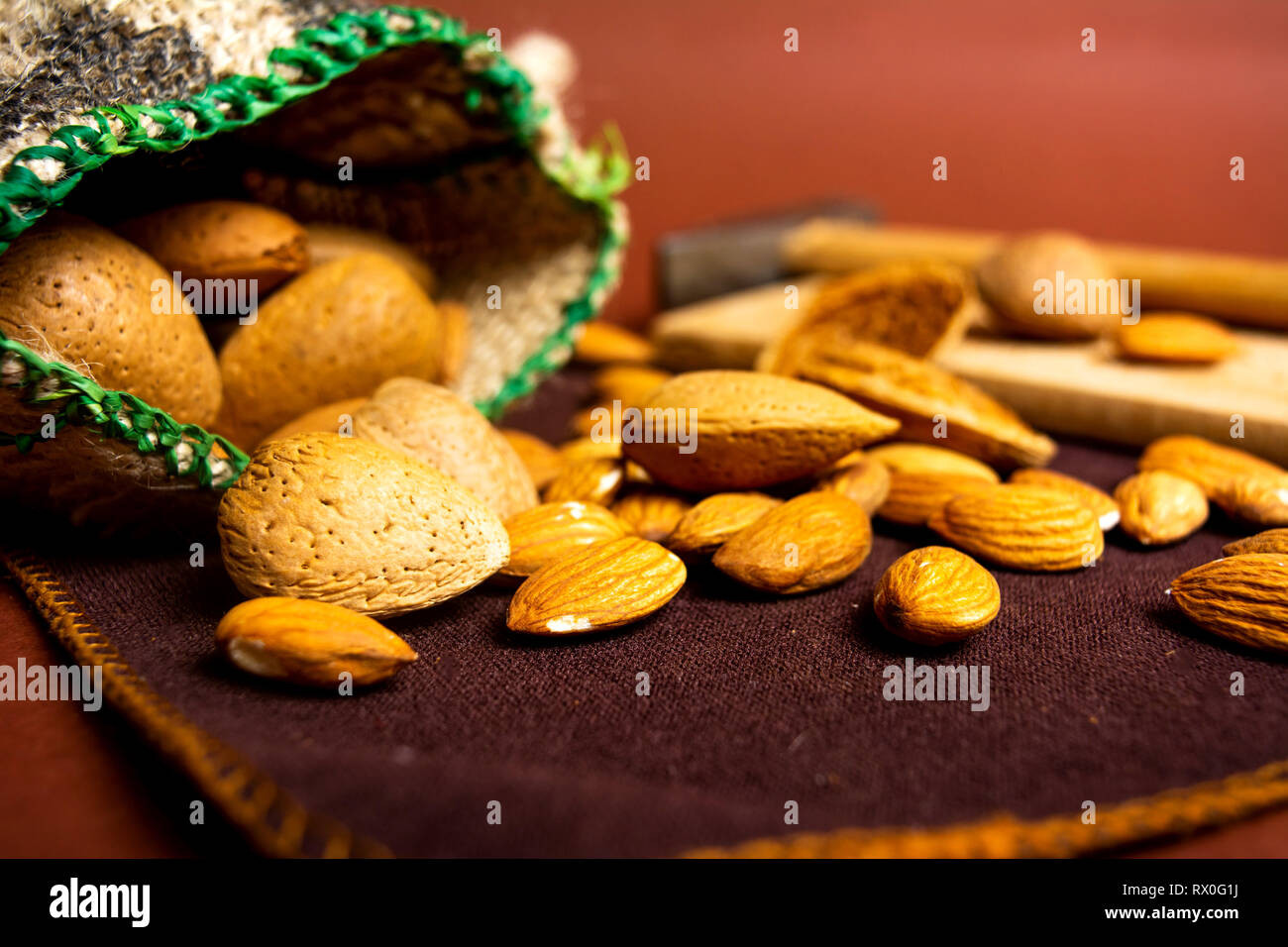 Almond table top hi-res stock photography and images - Alamy