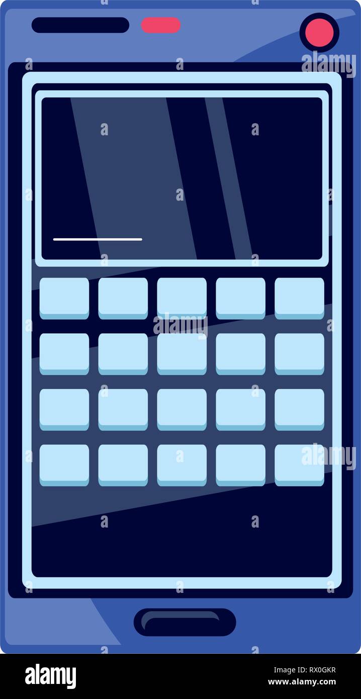 calculator math finance icon vector illustration design Stock Vector ...
