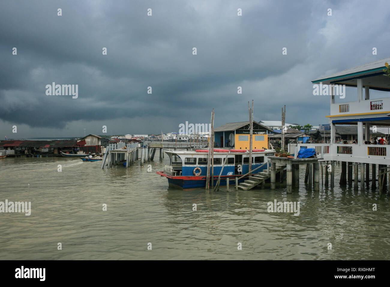 Kukup, a fishing village near the southern most tip of mainland Asia ...