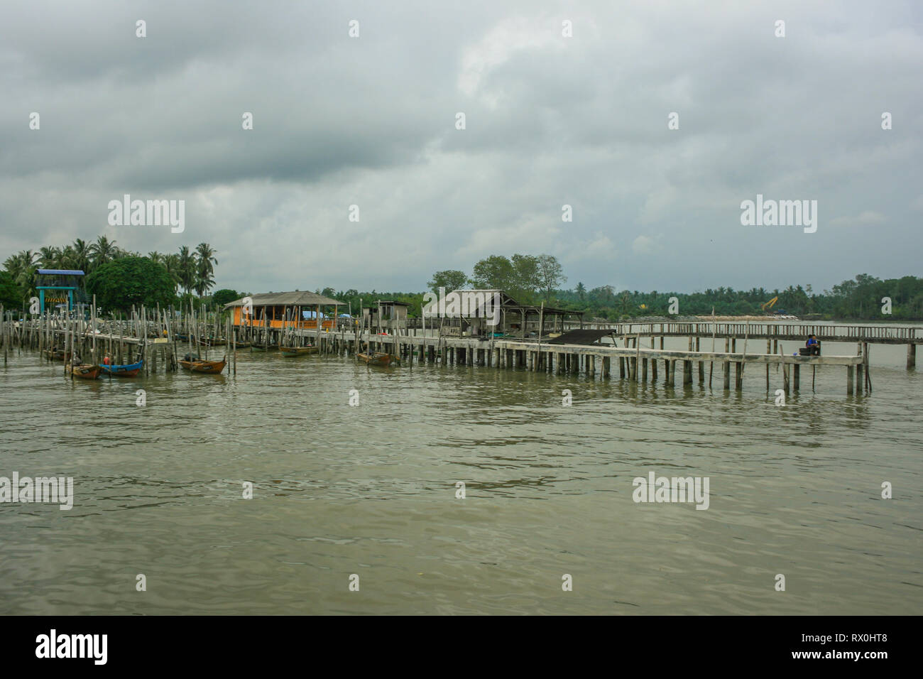 Tanjung Piai, the southern most tip of mainland Asia, Pontian, Malaysia ...