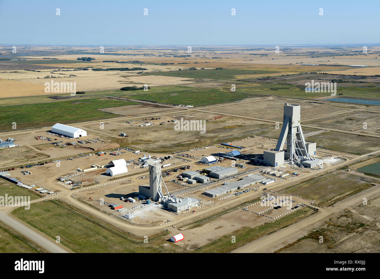 Potash mining saskatchewan hi-res stock photography and images - Alamy