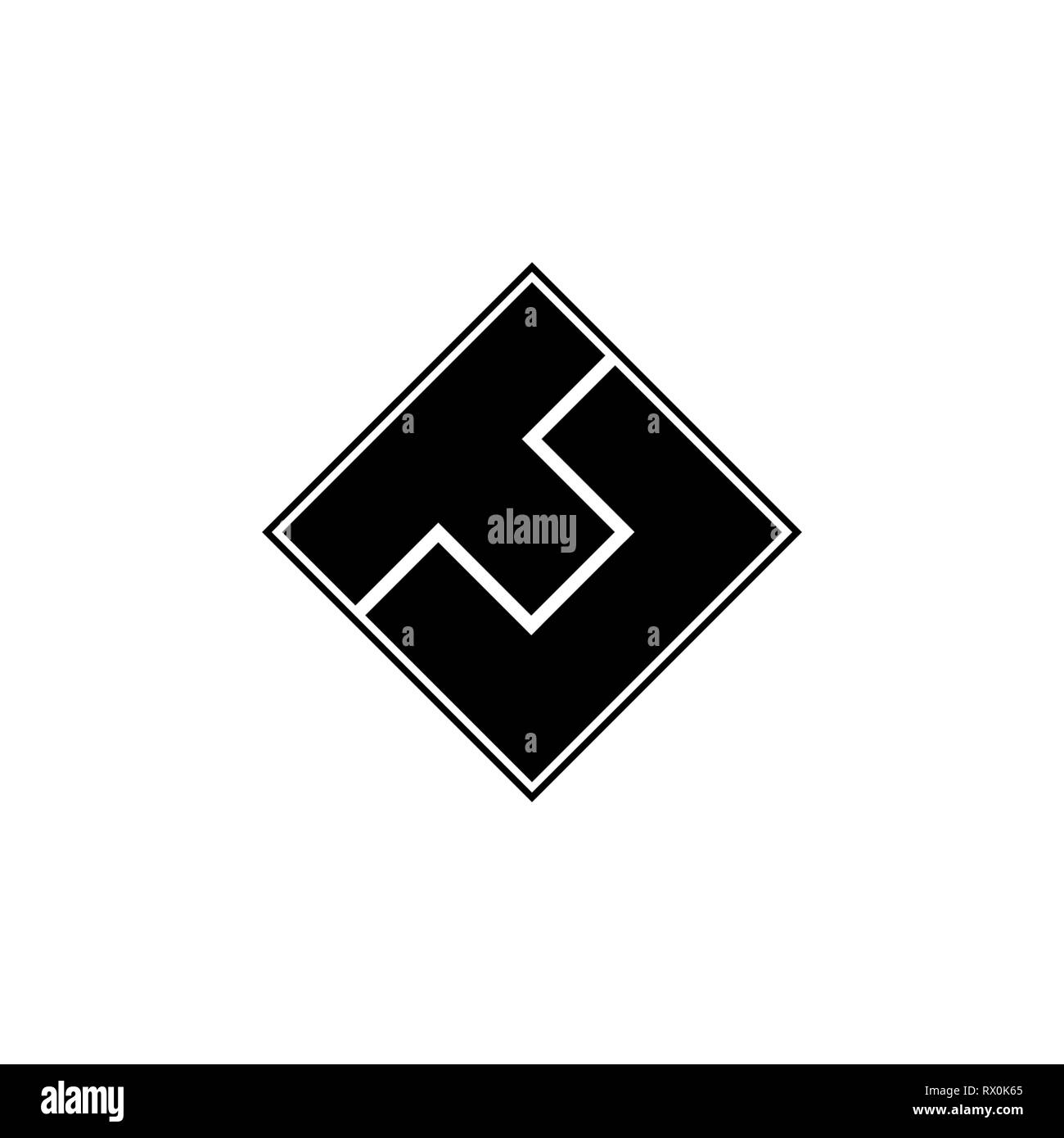 abstract letter tu square geometric logo Stock Vector Image & Art - Alamy