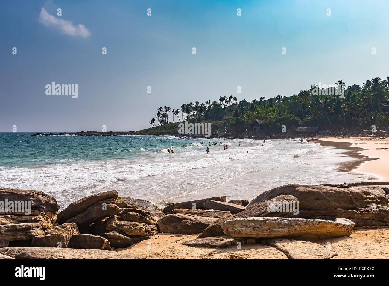 Goyambokka beach. Tangalle, Sri Lanka Stock Photo - Alamy