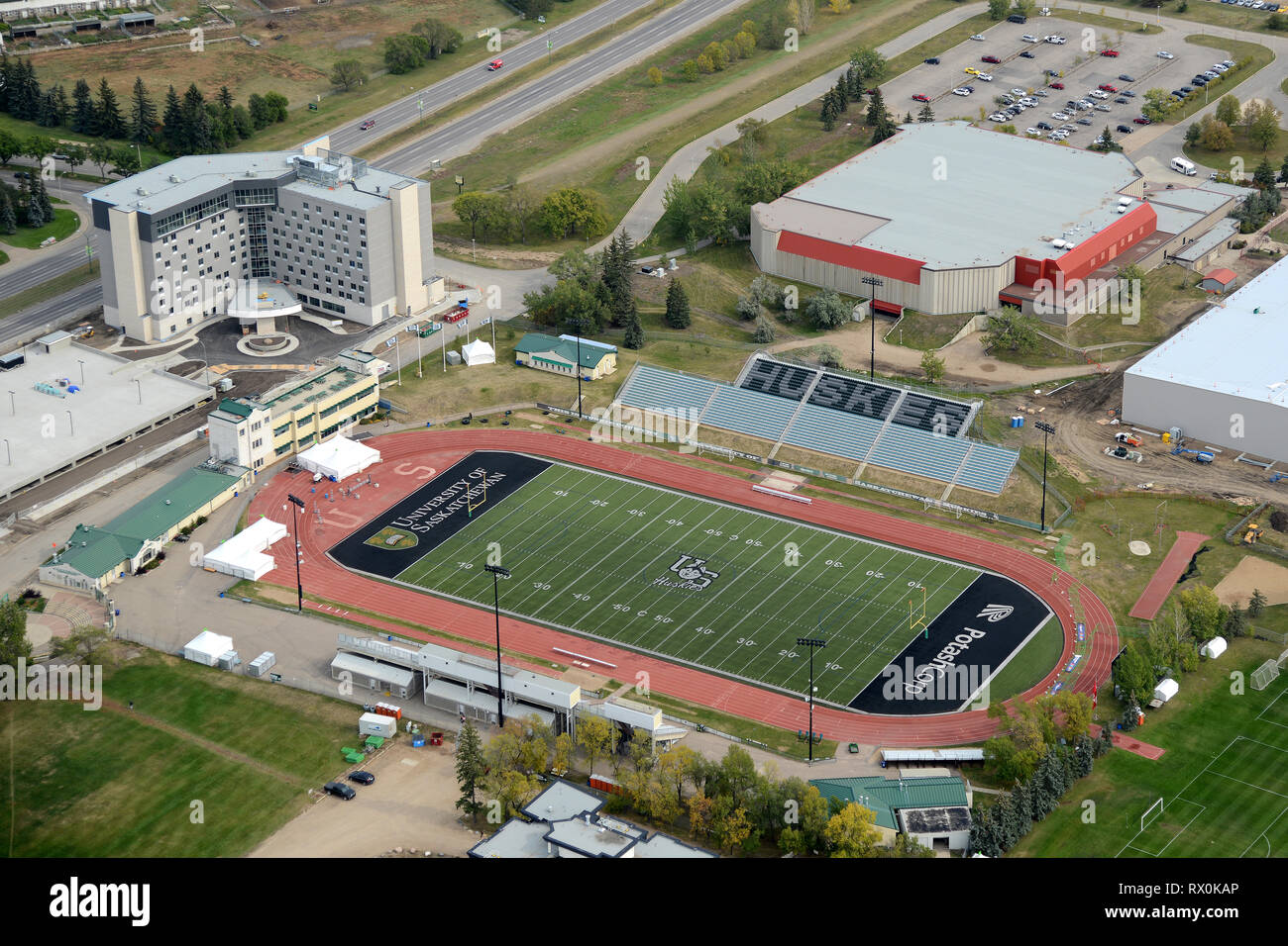 aerial, University of Saskatchewan, Griffith Stadium, Saskatoon ... aerial, University of Saskatchewan, Griffith Stadium, Saskatoon ...