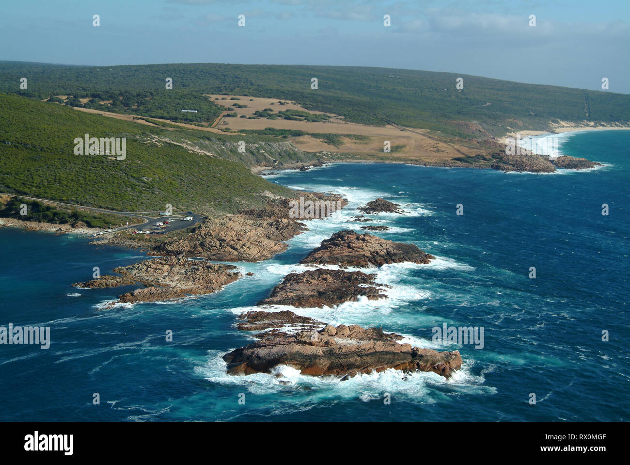 aerial, Canal Rocks, Yallingup, Western Australia Stock Photo - Alamy