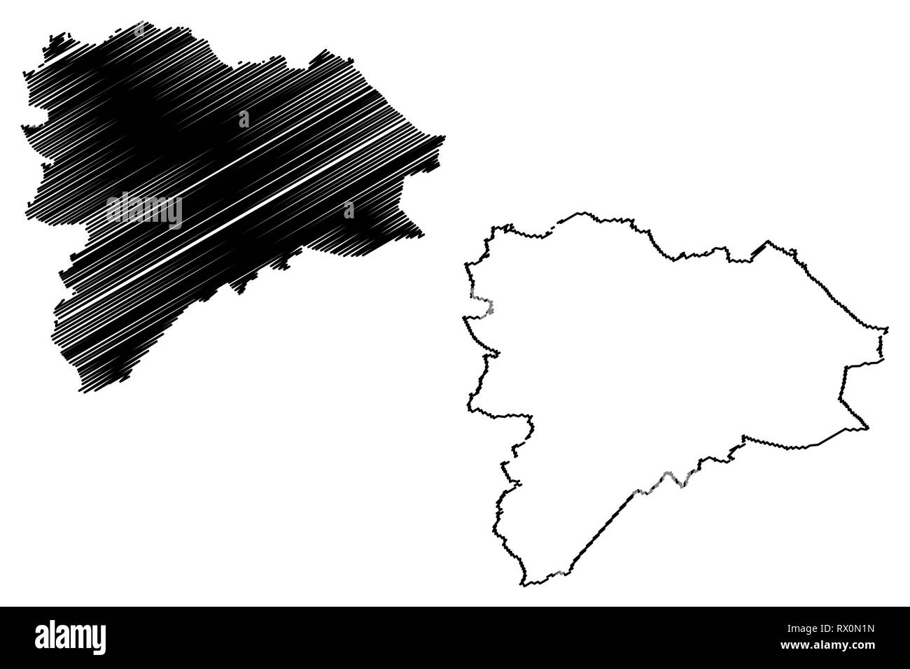 Edinburgh (United Kingdom, Scotland, Local government in Scotland) map ...