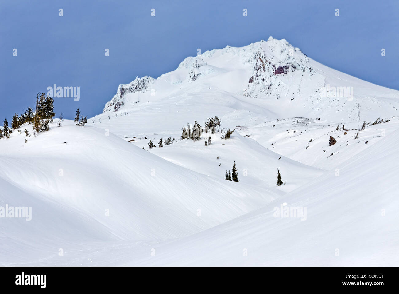 43,489.03923 – Mount Hood’s beautiful snow covered winter landscape ...