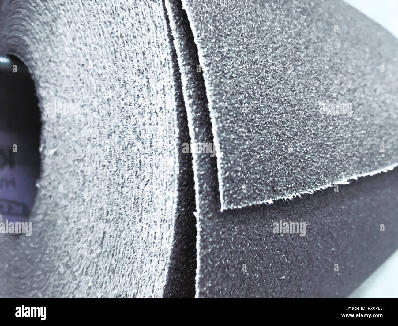 Stack of abrasive tools on polishing sheet Stock Photo - Alamy