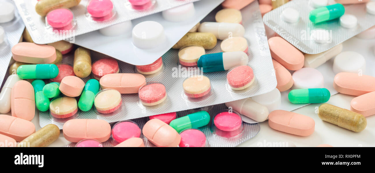 Pharmacy banner hi-res stock photography and images - Alamy