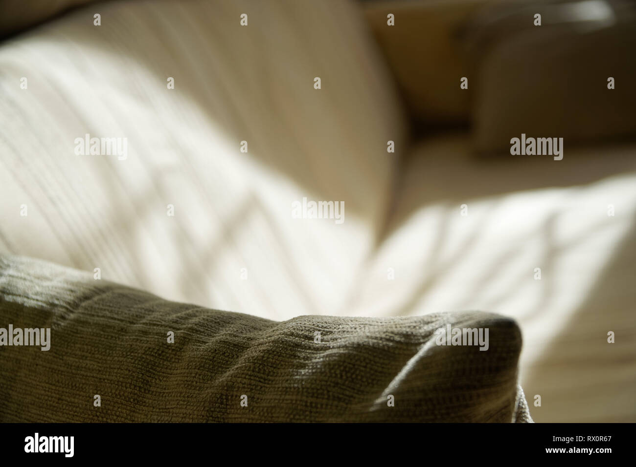 Falling light and shadow on sofa, bedroom background Stock Photo - Alamy