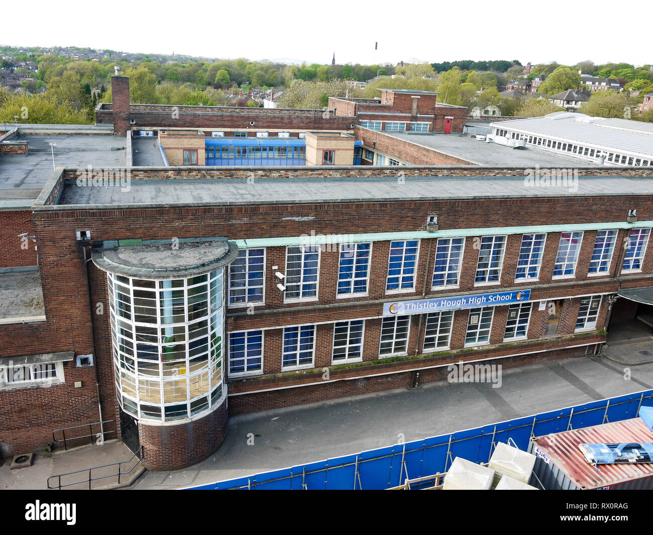 Construction of Thistley Hough Academy, Penkhull, Stoke-on-Trent, UK ...