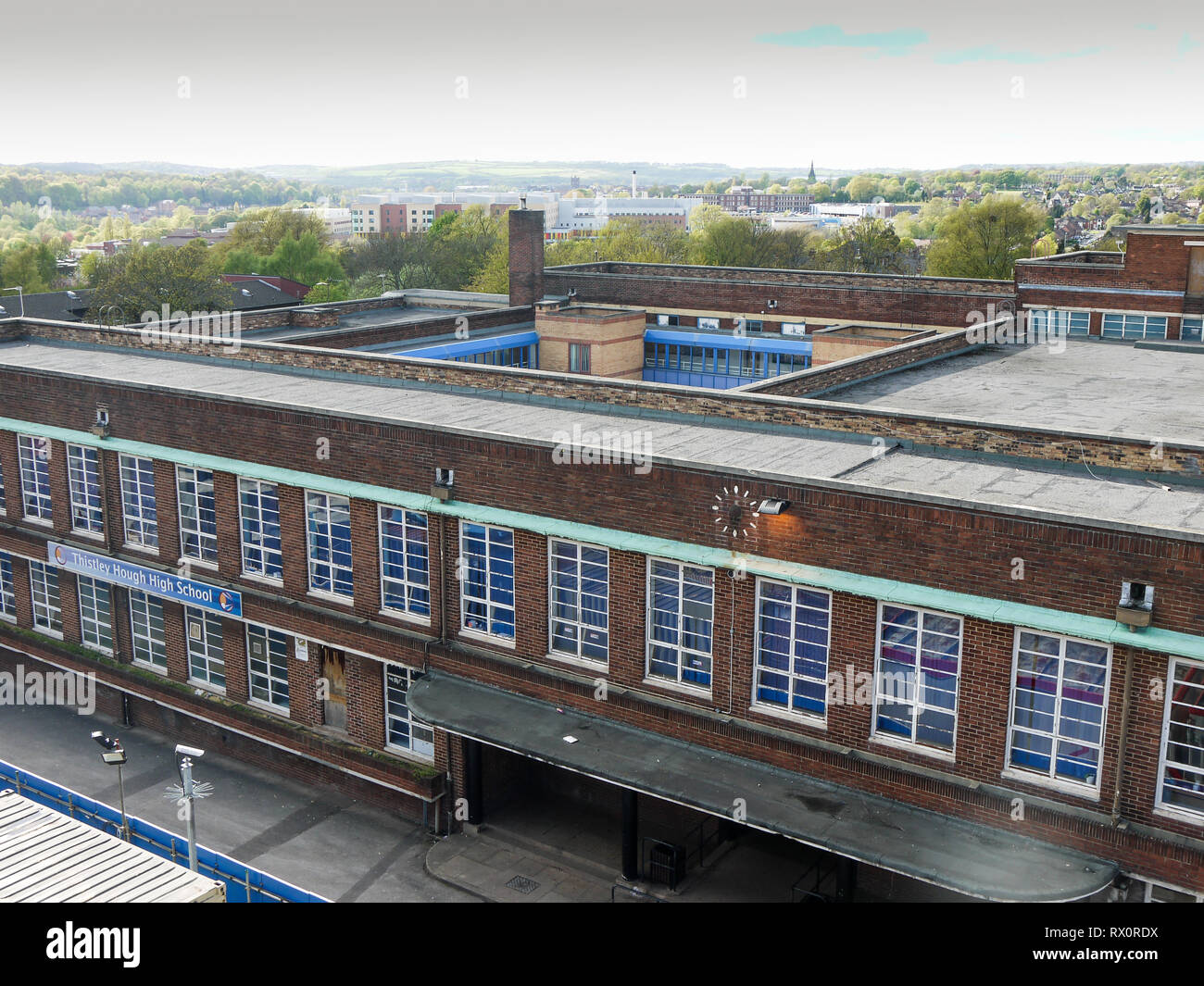 Construction of Thistley Hough Academy, Penkhull, Stoke-on-Trent, UK ...