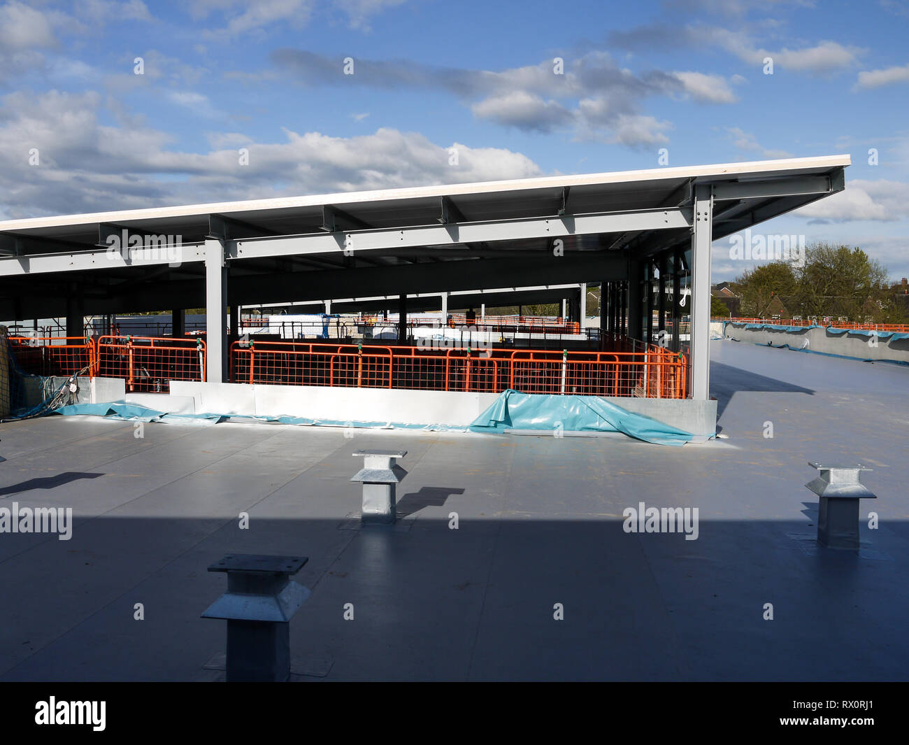 Construction of Thistley Hough Academy, Penkhull, Stoke-on-Trent, UK ...