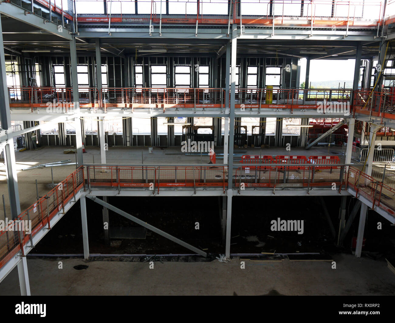 Construction of Thistley Hough Academy, Penkhull, Stoke-on-Trent, UK ...