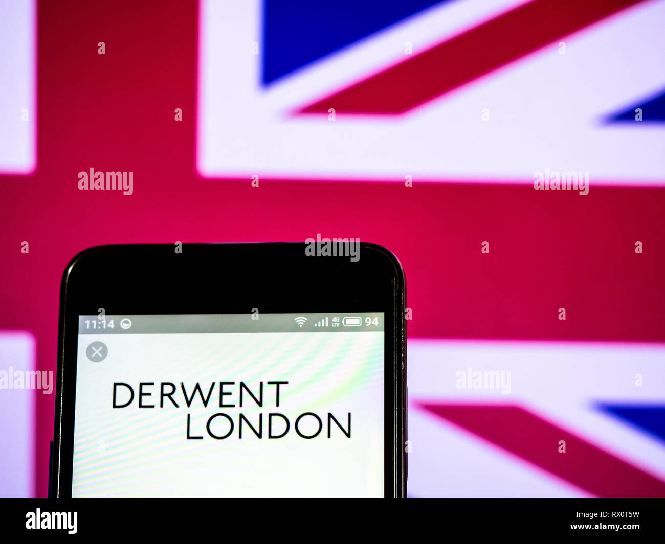 Derwent london logo hi-res stock photography and images - Alamy