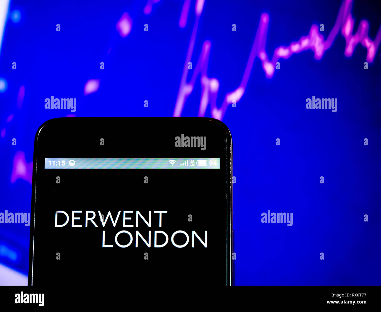 Derwent london logo hi-res stock photography and images - Alamy