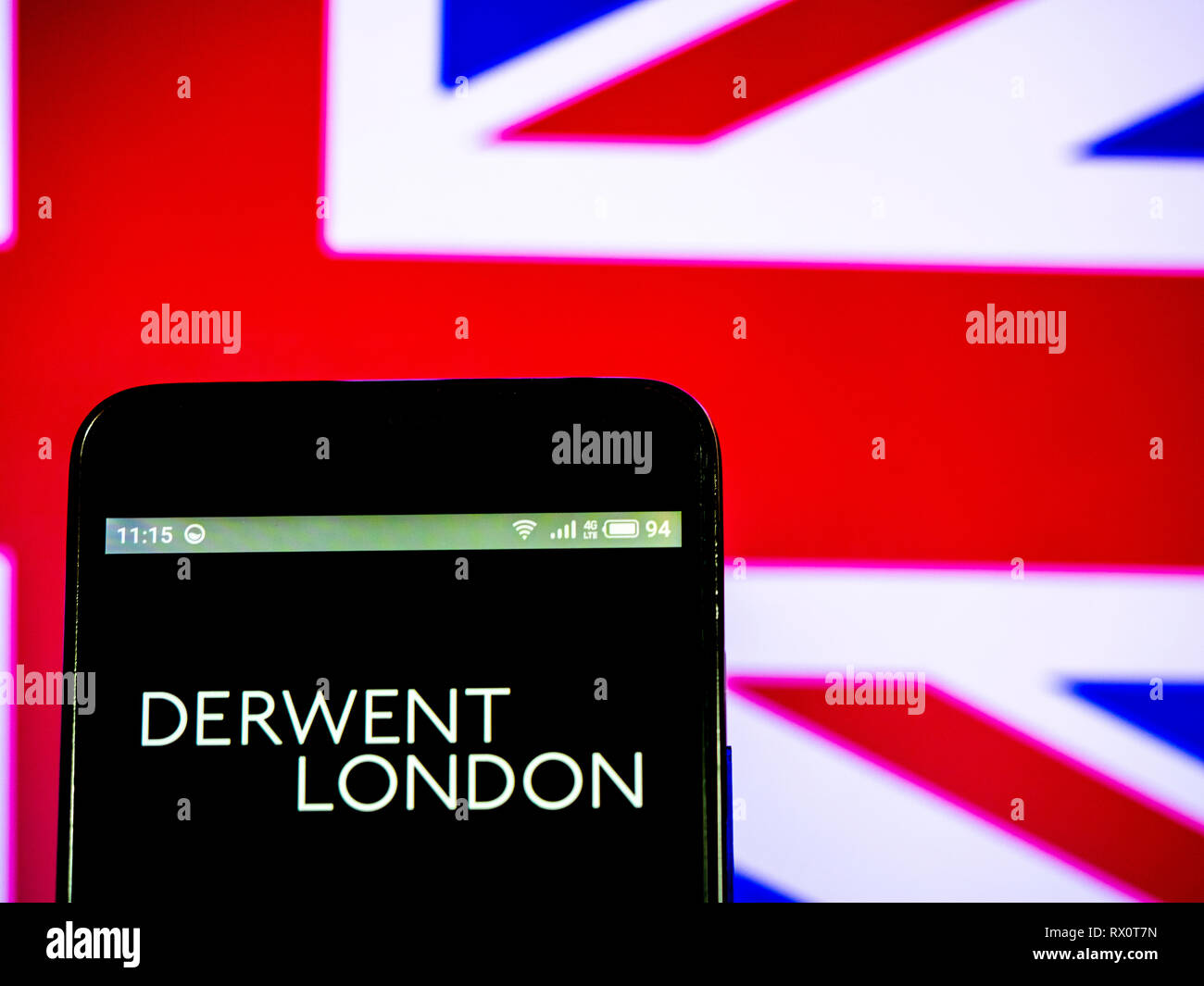 Derwent london logo hi-res stock photography and images - Alamy