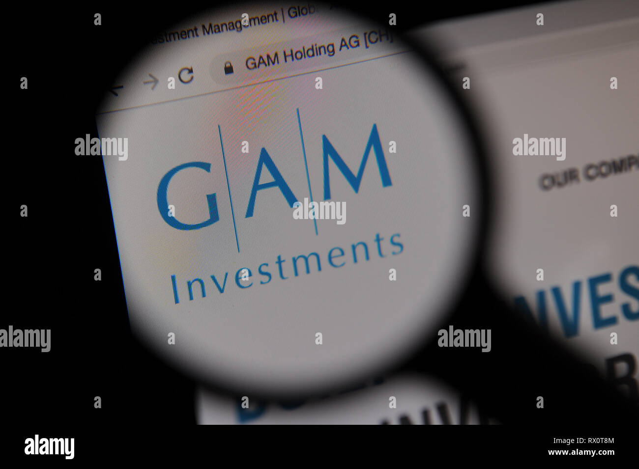 Gam logo hi-res stock photography and images - Alamy