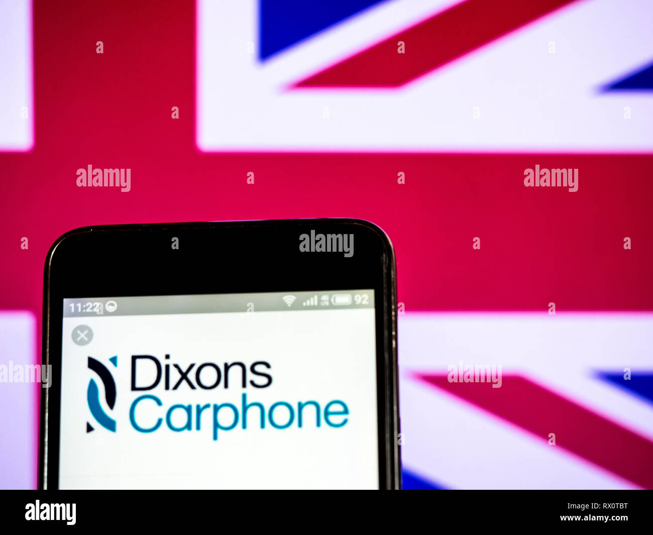 Dixons carphone logo hi-res stock photography and images - Alamy