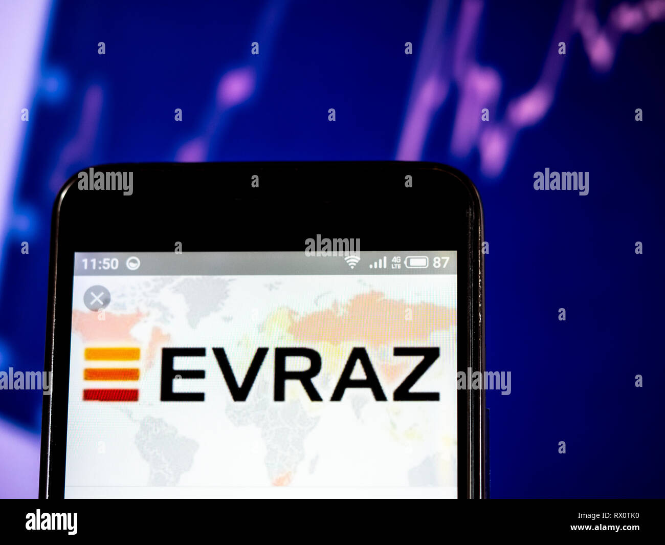 Evraz logo hi-res stock photography and images - Alamy