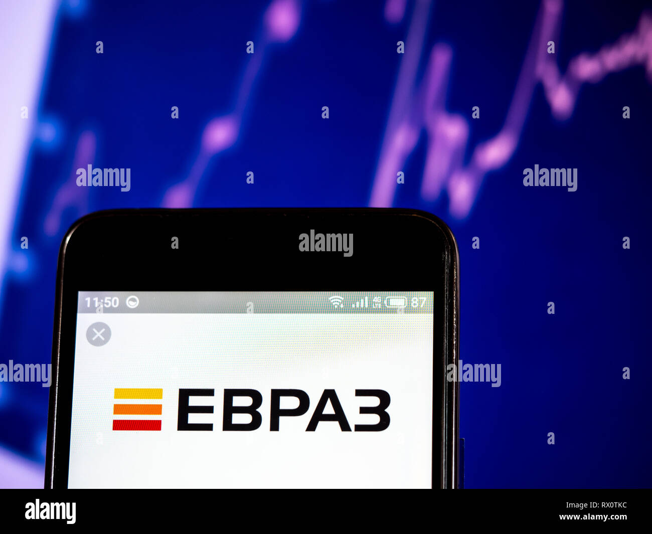 Evraz logo hi-res stock photography and images - Alamy