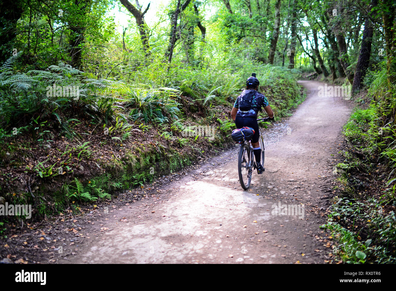 Camino de santiago bike hi-res stock photography and images - Alamy
