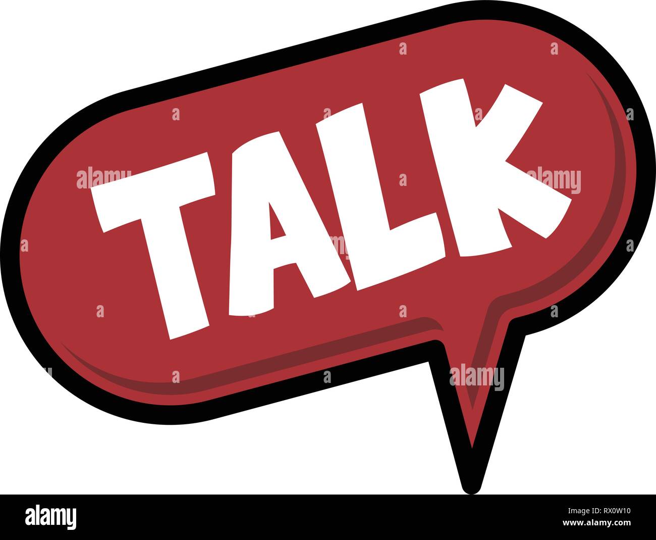 chat bubble sign symbol vector Stock Vector Image & Art - Alamy