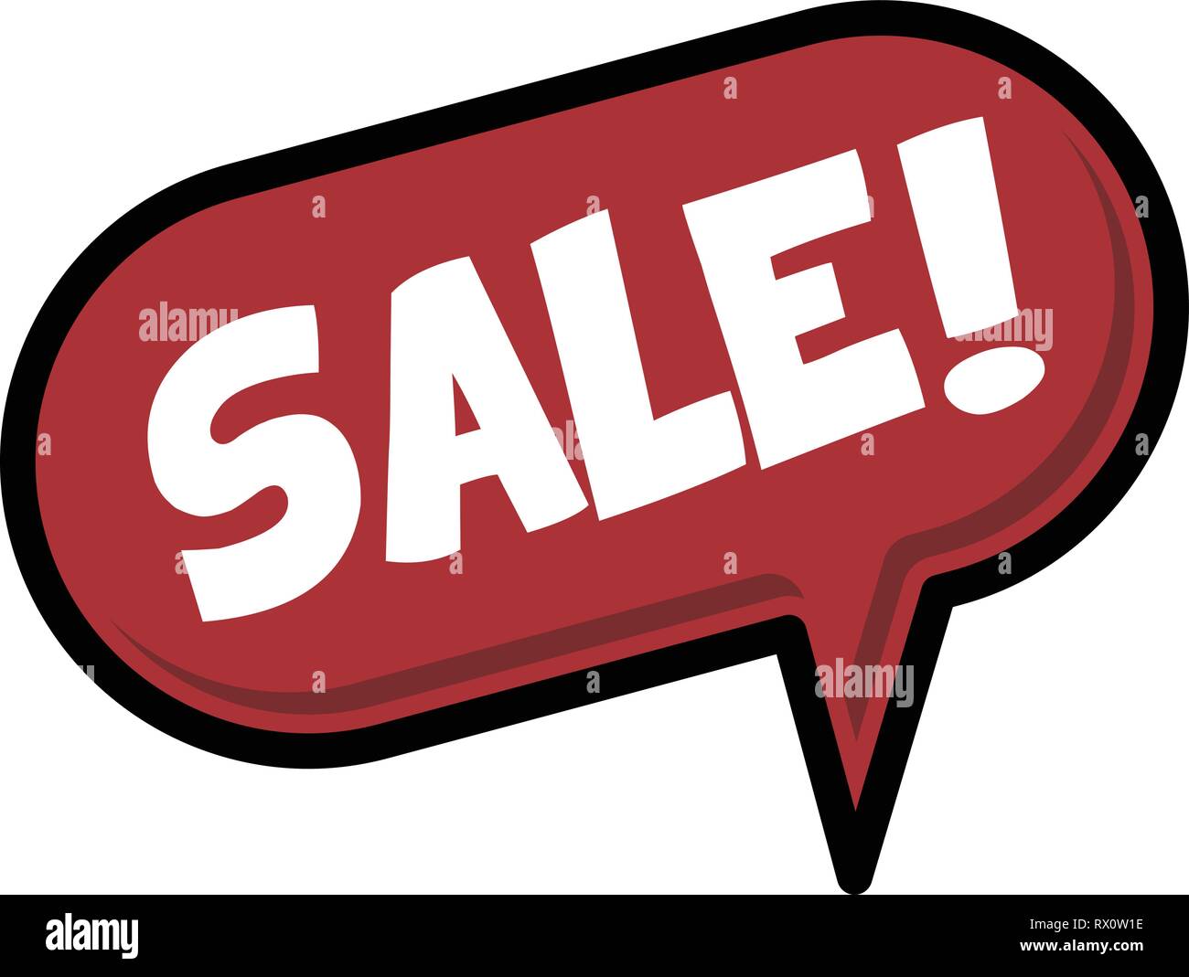 shopping chat bubble sign symbol vector Stock Vector Image & Art - Alamy