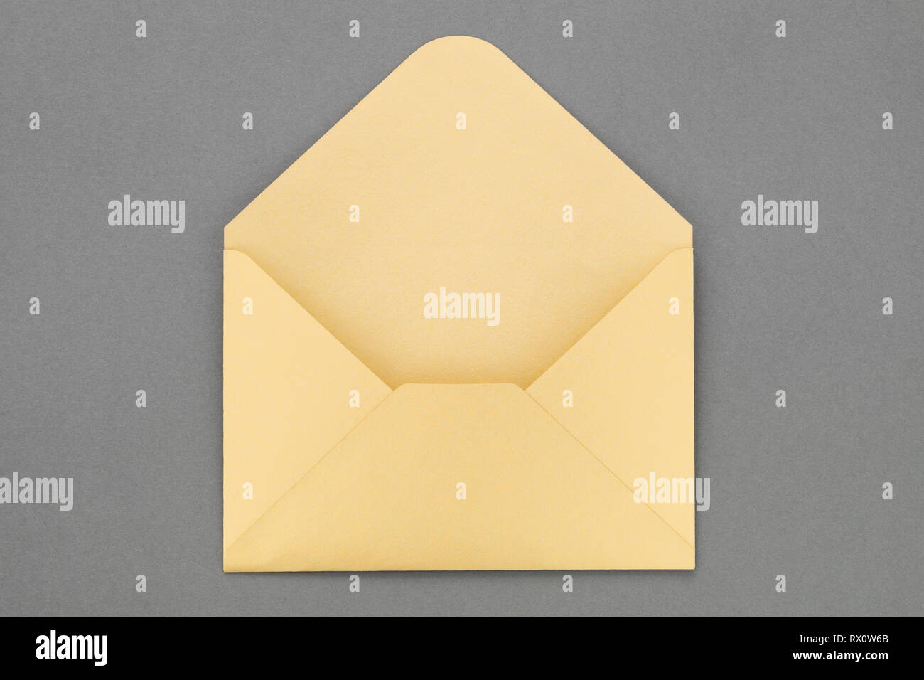 Envelope with paper hi-res stock photography and images - Alamy