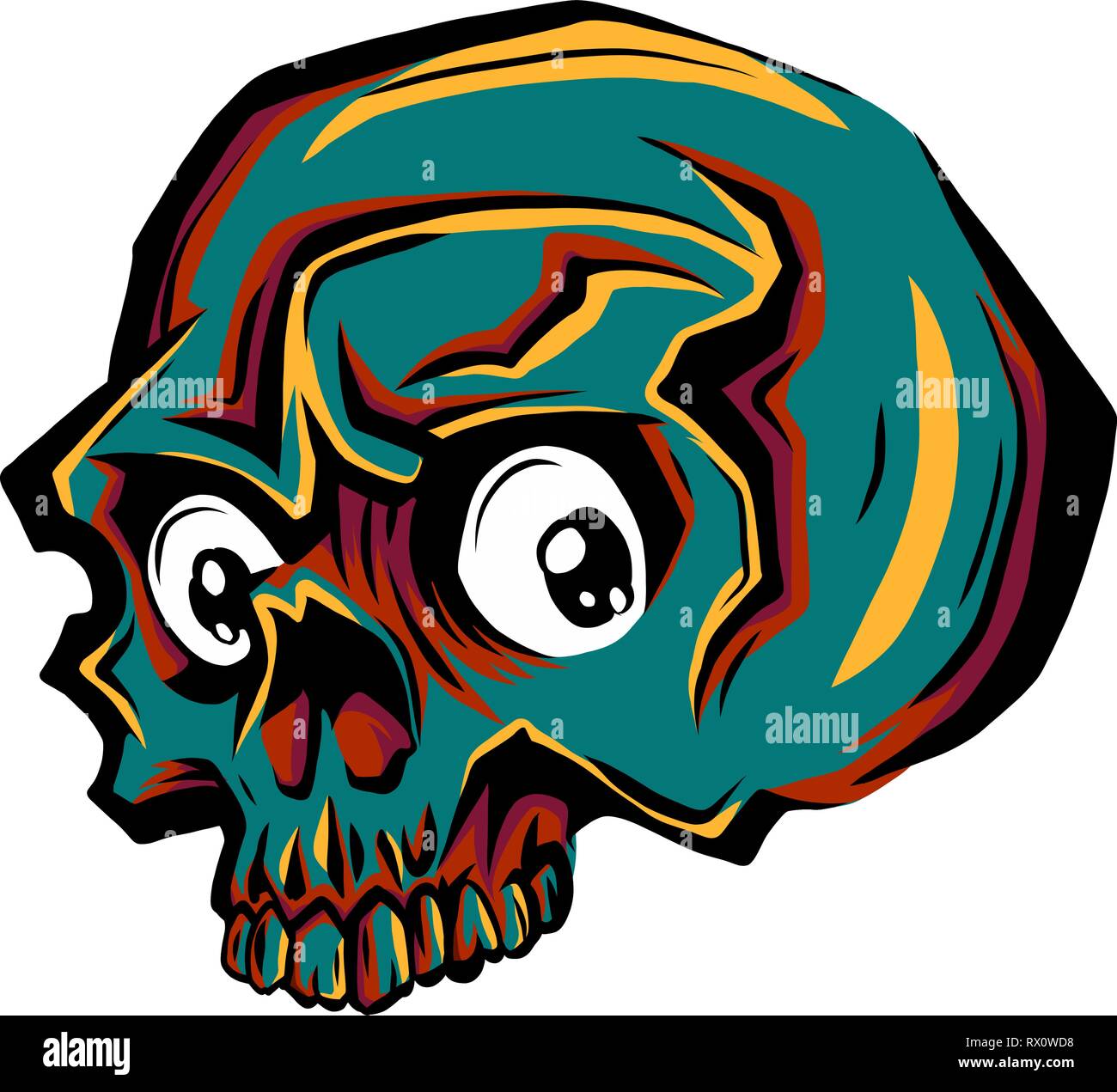 Human face drawing vector hi-res stock photography and images - Alamy