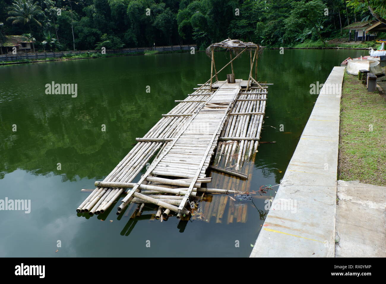 traditional transportation from bamboo Stock Photo - Alamy