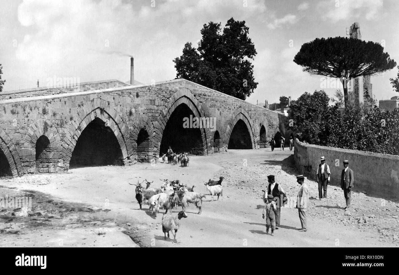 bridge Admiral, palermo, sicily, italy 1910-20 Stock Photo - Alamy