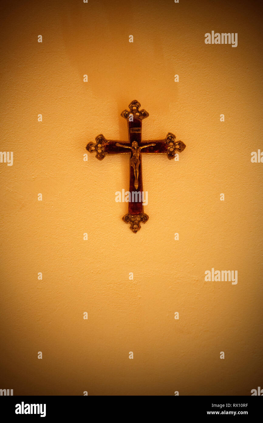 Crucifix religion symbol christianity hi-res stock photography and ...