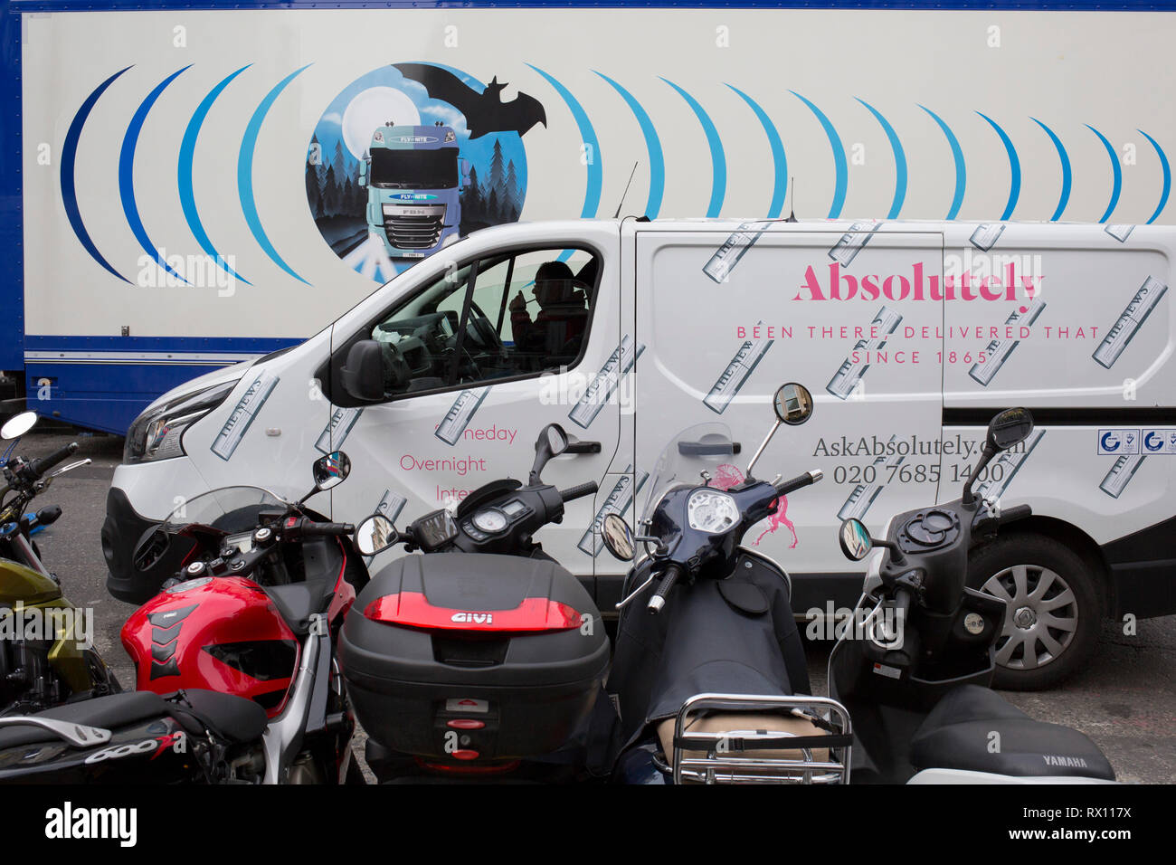 Absolutely courier hi-res stock photography and images - Alamy