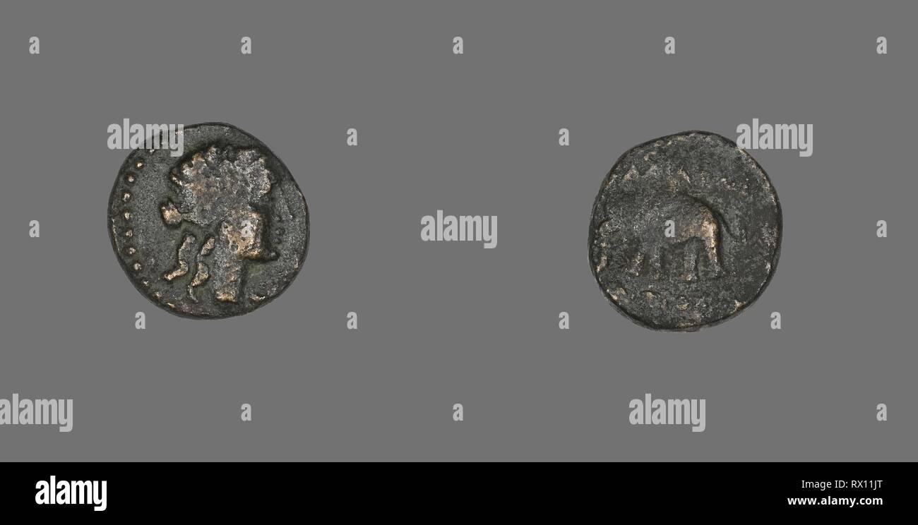 Coin Depicting a Female Head. Greek. Date: 223 BC-187 BC. Dimensions ...