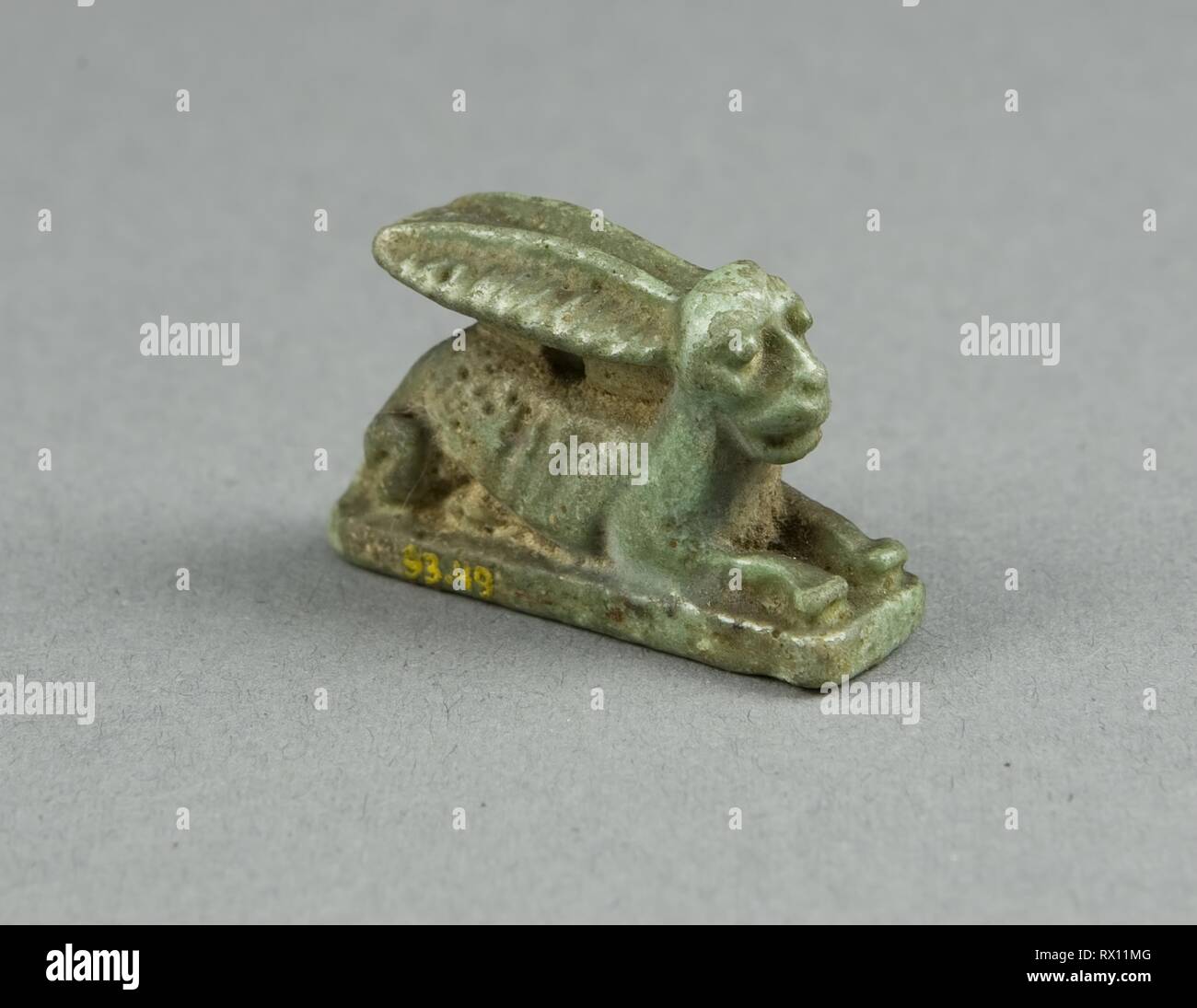 Amulet of a Hare. Egyptian. Date: 1070 BC-656 BC. Dimensions: 1.9 × 0.3 ...