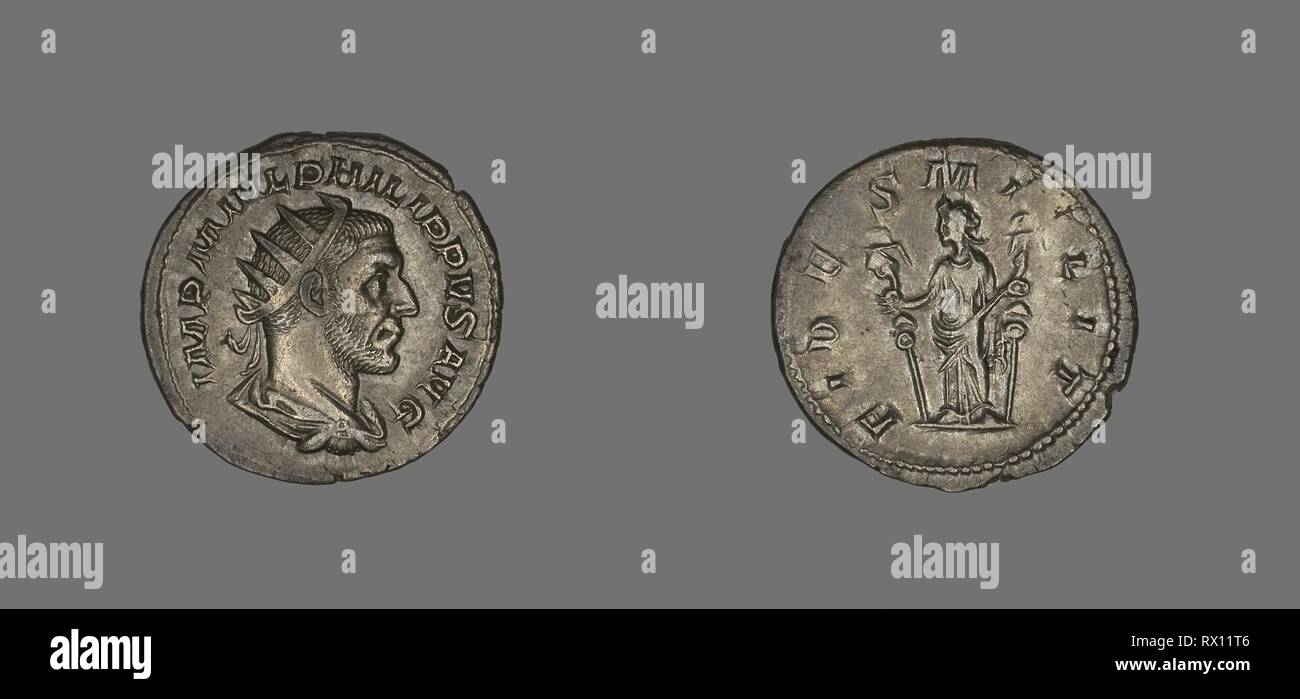 Coin portraying king philip ii hi-res stock photography and images - Alamy