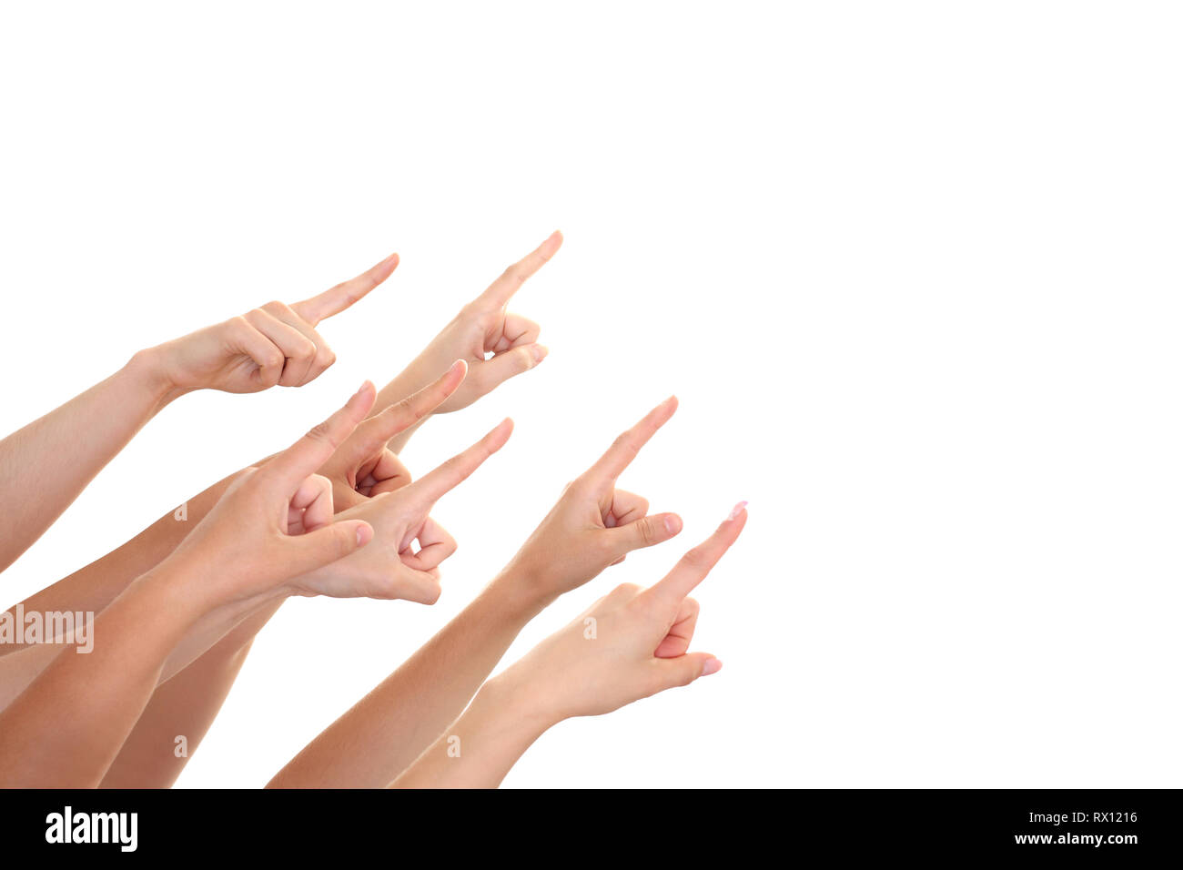 Hands showing your product Stock Photo - Alamy