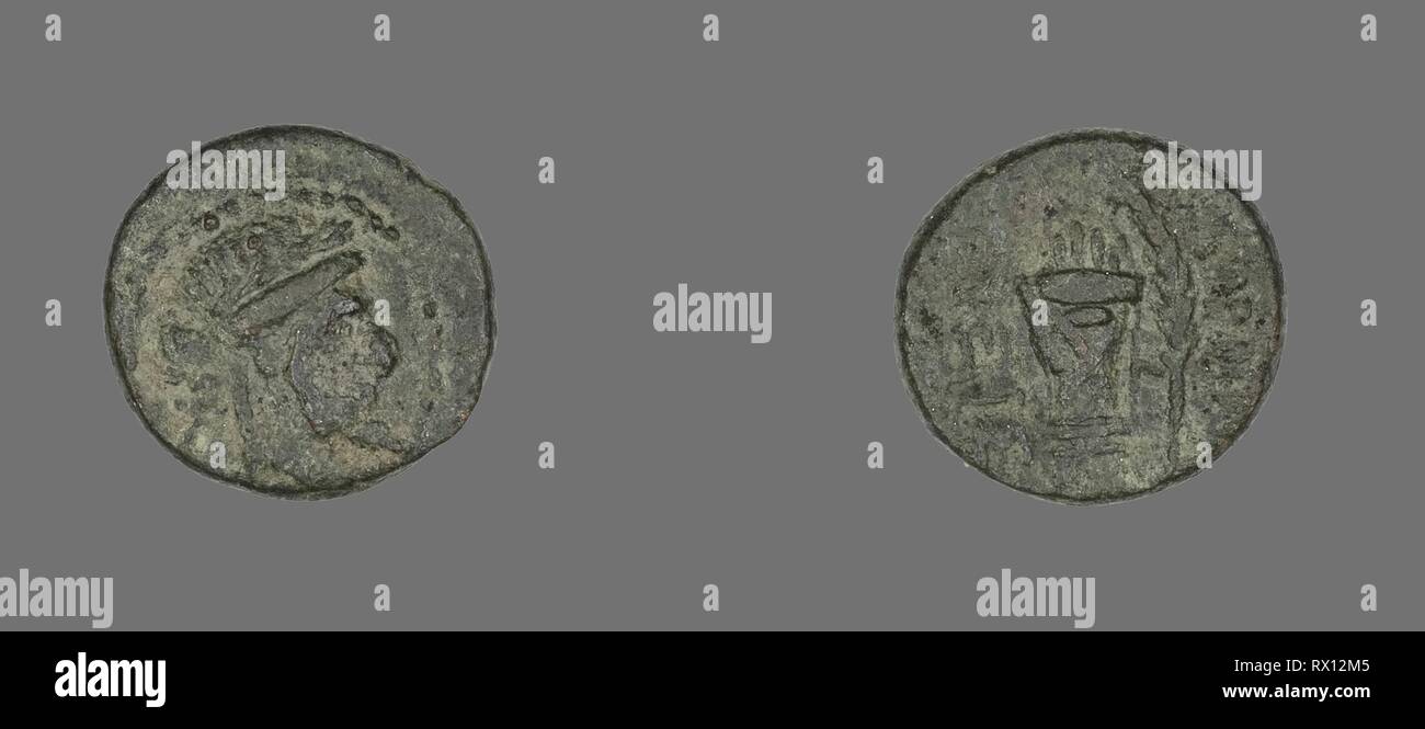 Coin Depicting the God Apollo. Greek. Date: 200 BC-1 BC. Dimensions ...