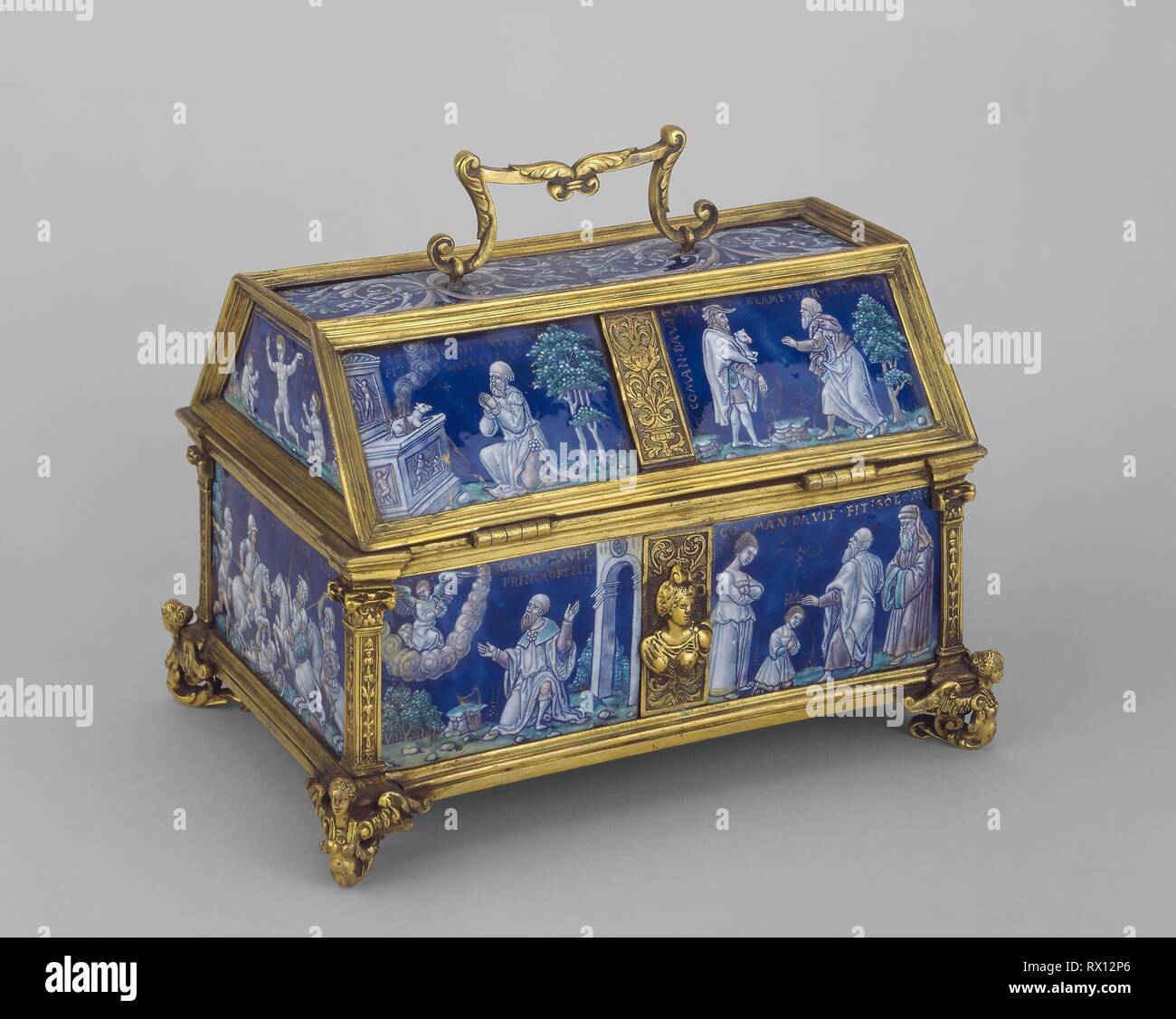 Casket with Scenes of David and Solomon. Attributed to the workshop of ...