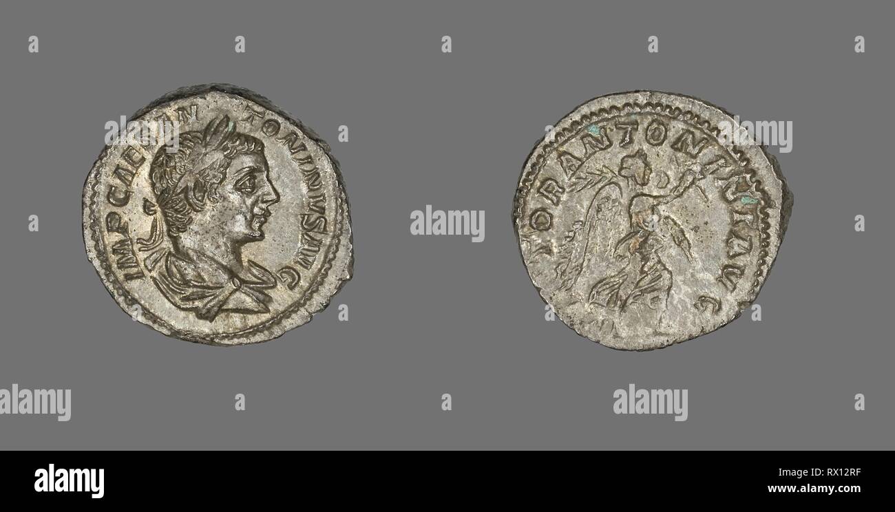 Antoninus pius roman emperor silver coin hi-res stock photography and ...