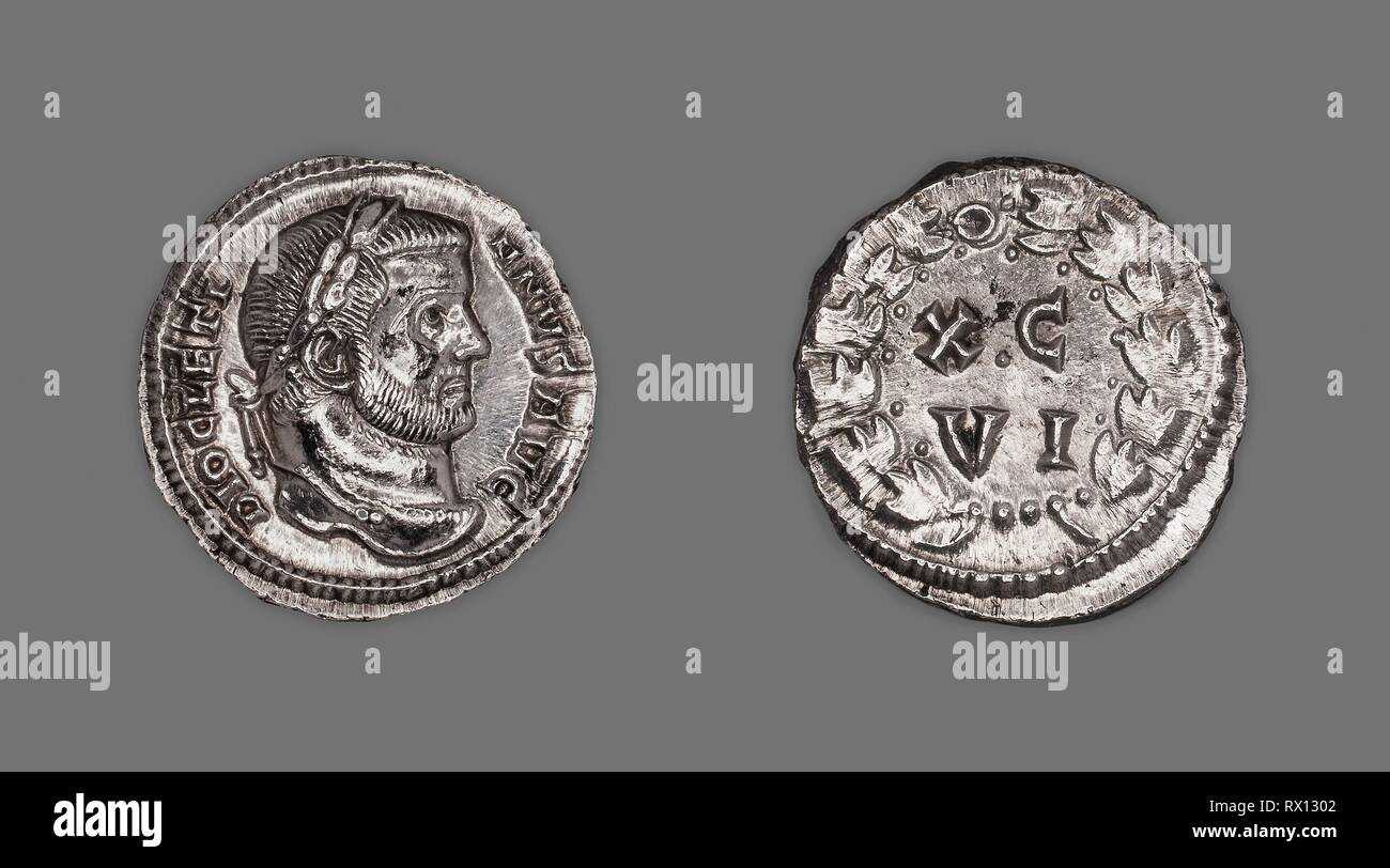 Coin portraying emperor diocletian hi-res stock photography and images ...