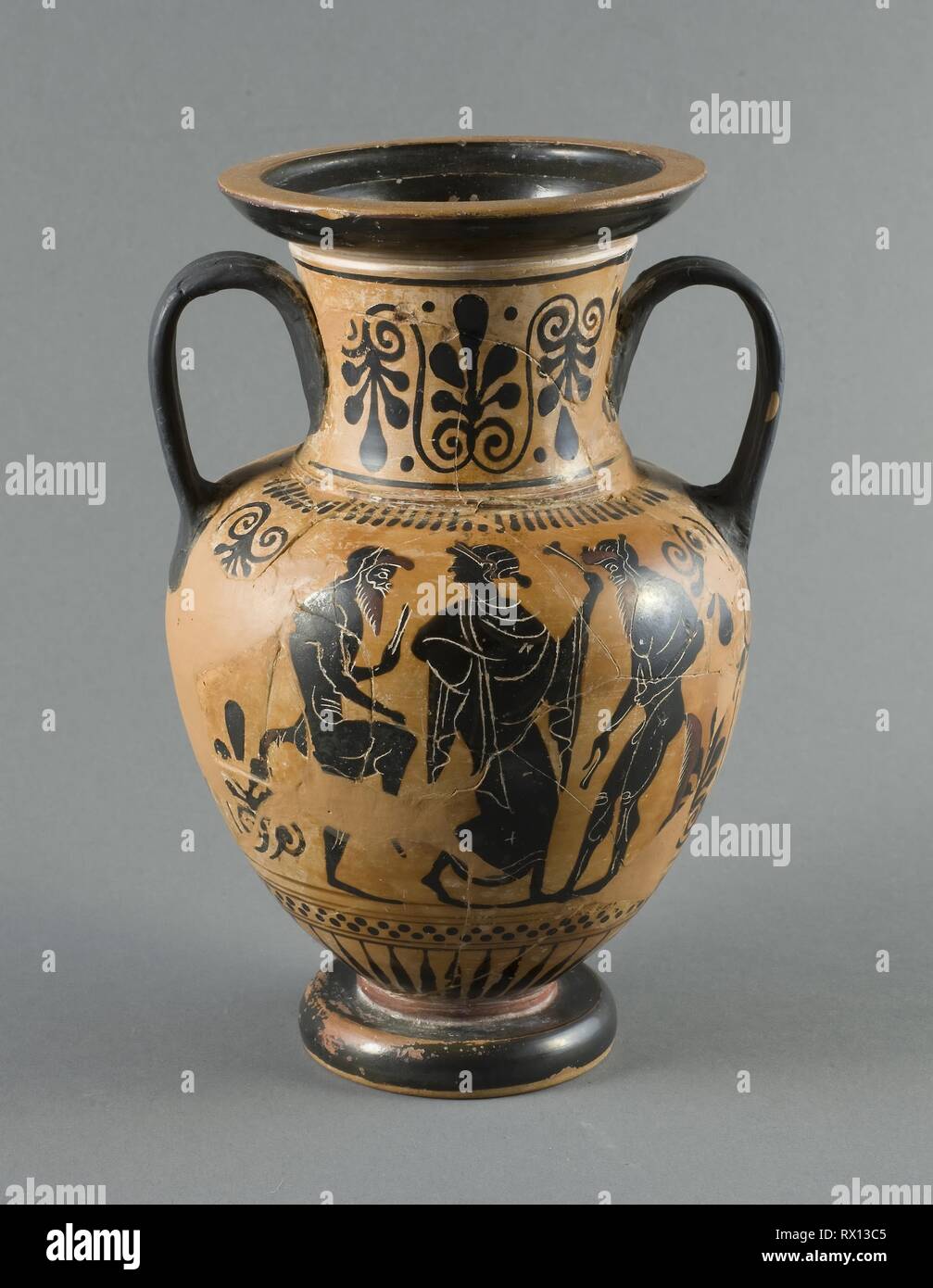 Amphora (Storage Jar). Greek; Athens; Attributed to the Michigan ...