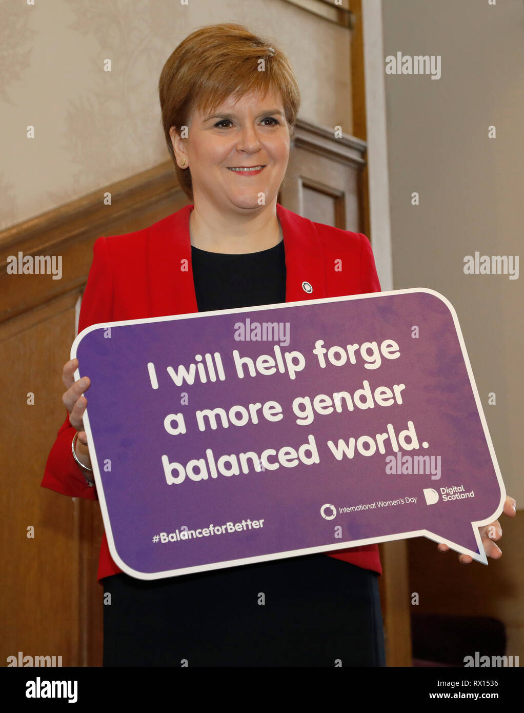 First Minister Nicola Sturgeon launching the Scottish Government's ...