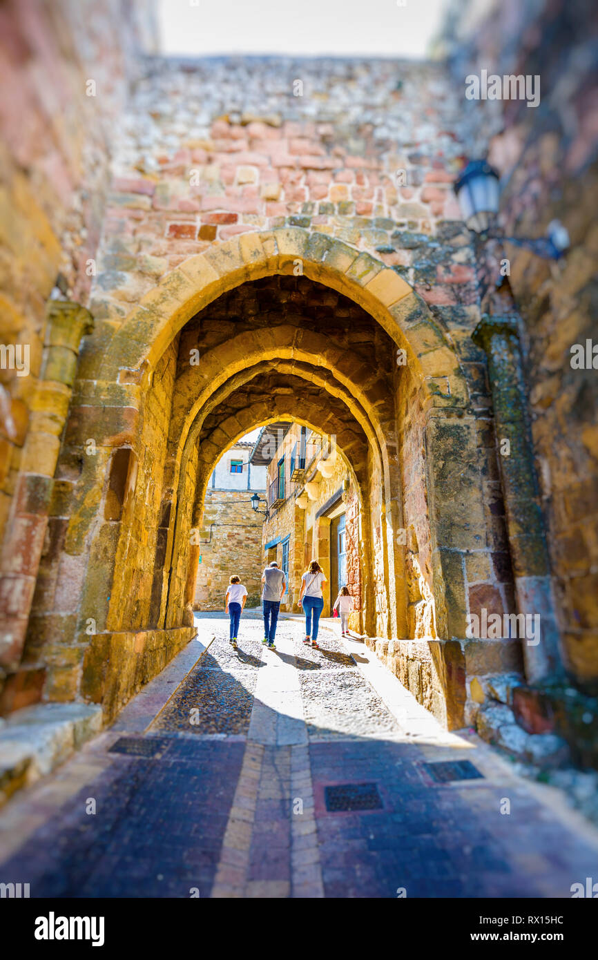 Old arch in a village village Stock Photo - Alamy