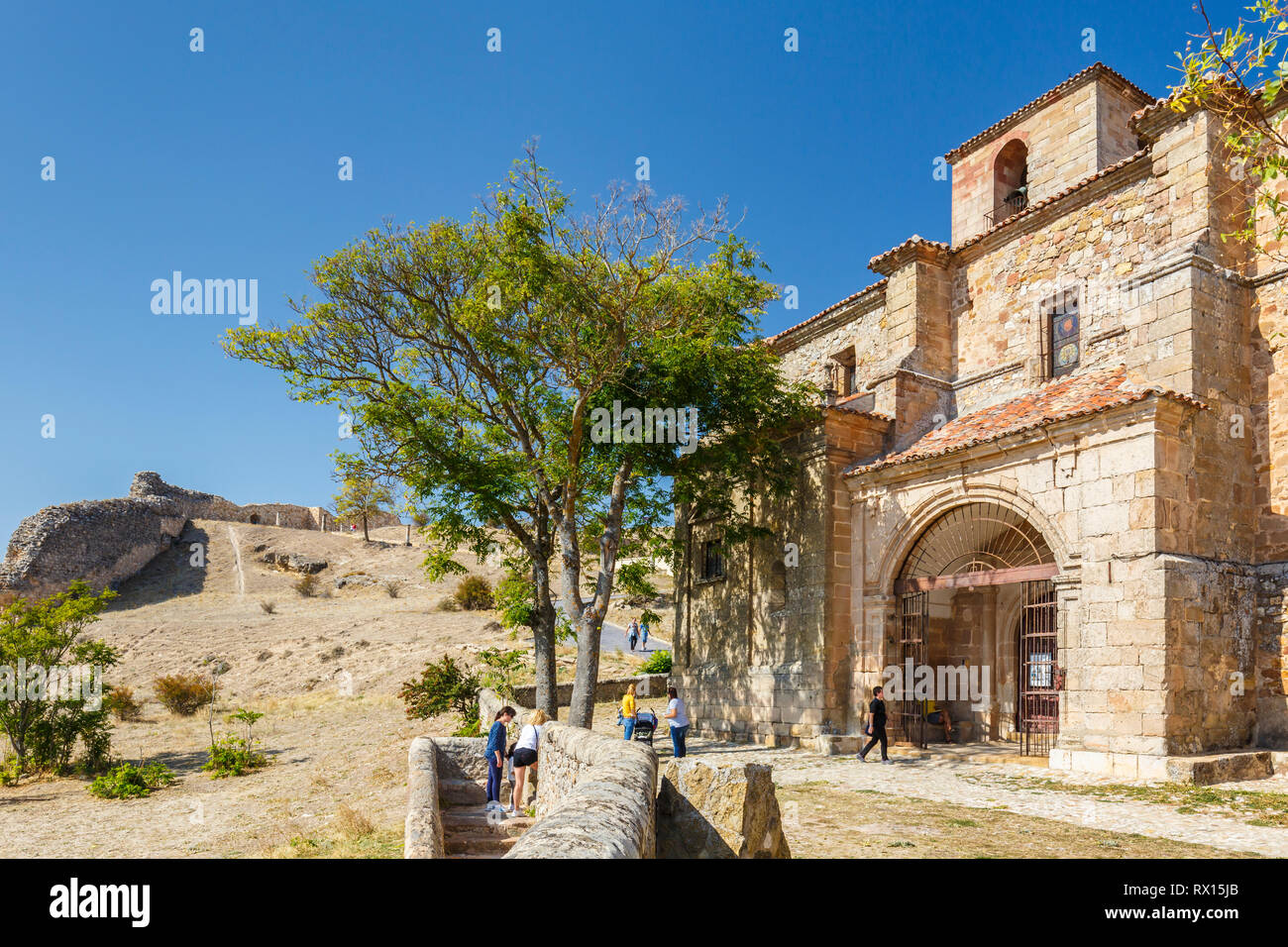 Old church in a village Stock Photo - Alamy