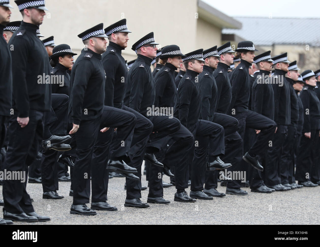 The latest recruits to join Police Scotland during their passing out ...