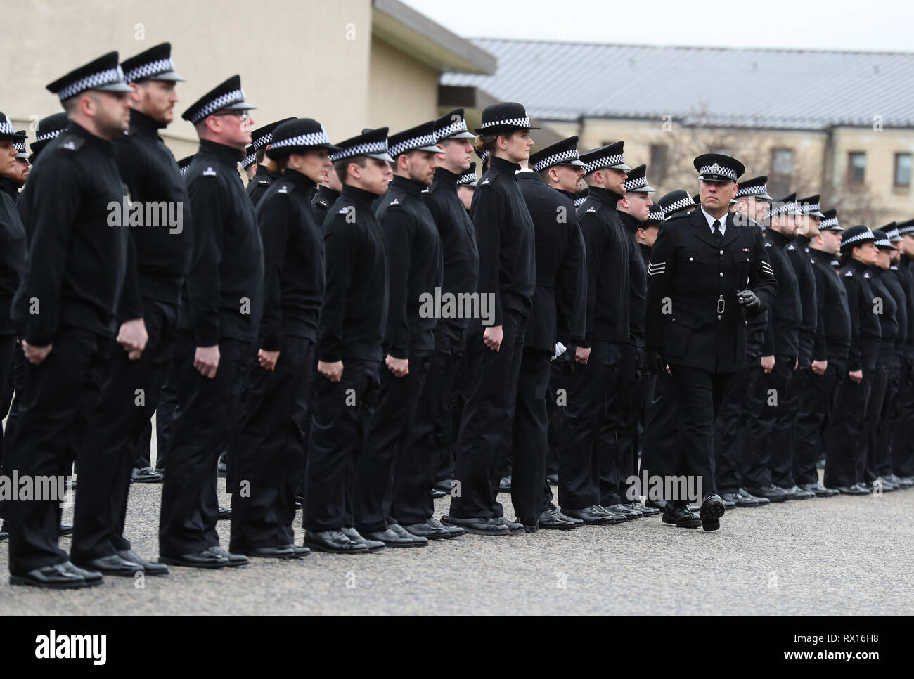 The latest recruits to join Police Scotland during their passing out ...
