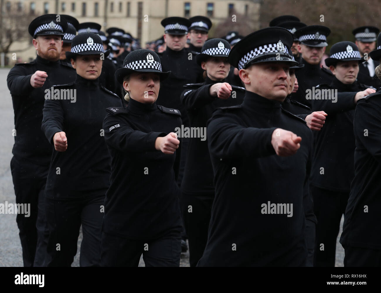 The latest recruits to join Police Scotland during their passing out ...