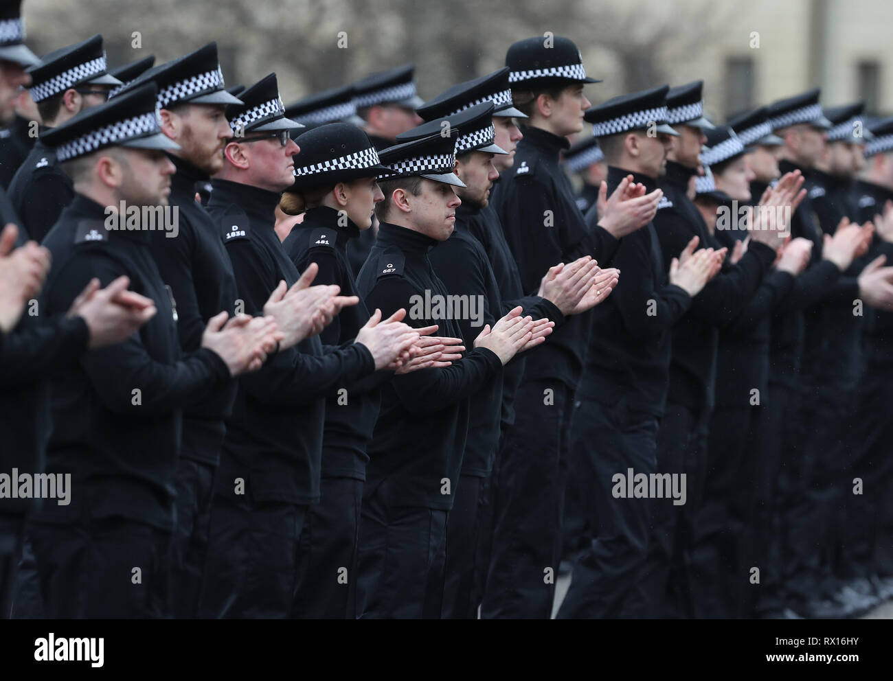 Police passing out parade uk hi-res stock photography and images - Alamy